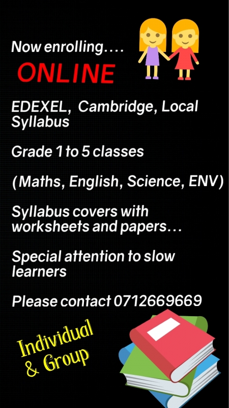 Cambridge Edexcel Local Syllabus Classes For Grade 1 To 5 Students 