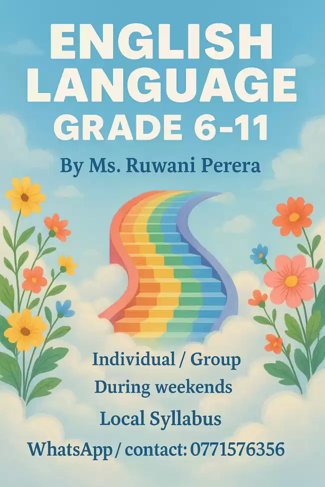 English Language | English (O/L (Grade 6-11)) | Colombo