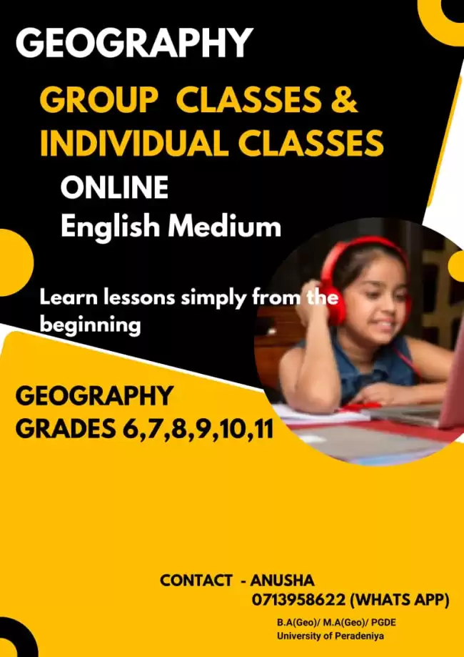 Geography and civic Education English Medium Online Group and ...