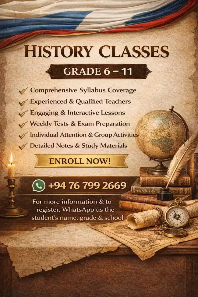 Grade 6–11 History Classes | Grade 3/4/5 | ONLINE