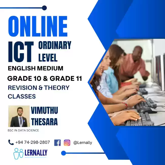 O/L ICT English Medium - Grade 10/11 | O/L - ICT (O/L (Grade 6-11 ...